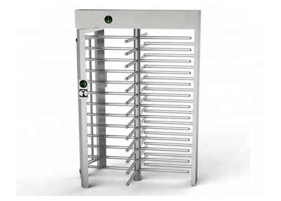 China Single Lane Arc Frame Full Height Turnstile , Pedestrian Barrier Gate Bi - Directional for sale