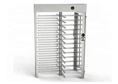 China Single Lane Arc Frame Full Height Turnstile , Pedestrian Barrier Gate Bi - Directional for sale