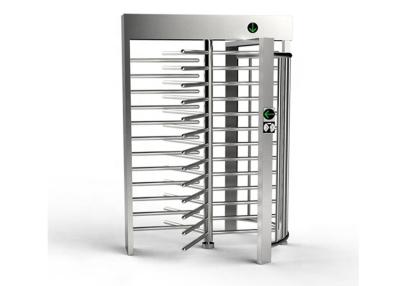 China Single Lane Arc Frame Full Height Turnstile , Pedestrian Barrier Gate Bi - Directional for sale
