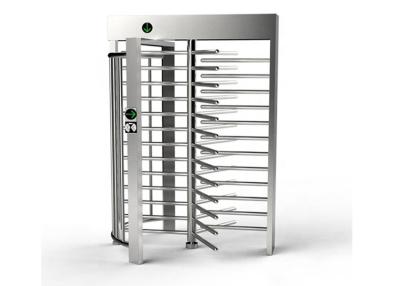 China Single Lane Arc Frame Full Height Turnstile , Pedestrian Barrier Gate Bi - Directional for sale