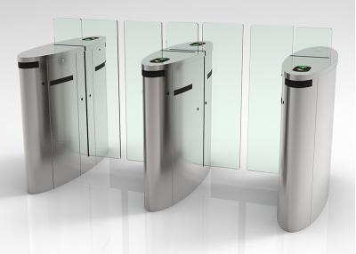 China Ala óptica de Arylic de la puerta del torniquete del control de acceso del paso que desliza la barrera del carril 30 vatios en venta