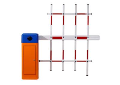 China 220V AC 6m Arm 120W Carbon Steel Boom Barrier Gate for sale