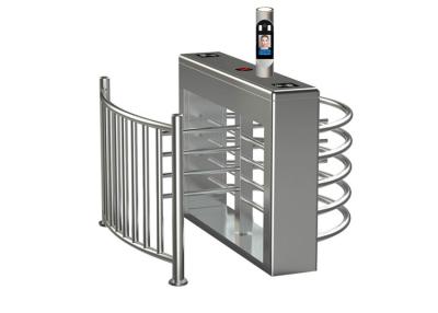 China 30person/min SS304 Face Recognition Waist Height Turnstile for sale