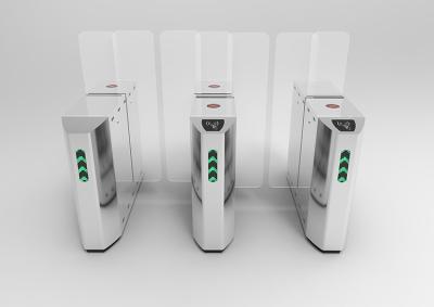 China Las puertas de acrílico del torniquete del oscilación del panel del pellizco anti desconciertan el control de acceso en venta