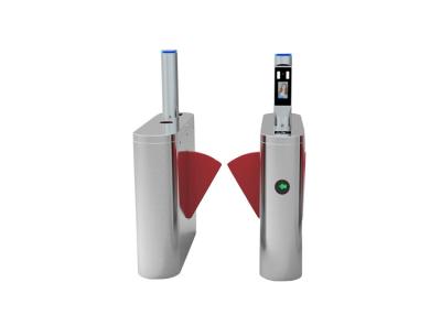 China Face Recognition 35W SUS304 Flap Barrier Gate LED Indicator for sale