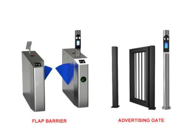 Китай Проверка собственной личности недостатка турникета SS304 барьера щитка высоты талии мотора DC продается