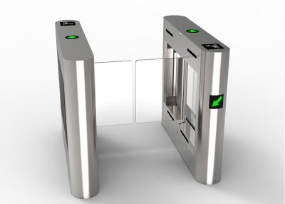 China Channel Control Swing Turnstile Barrier SS304 For Public Entrance for sale