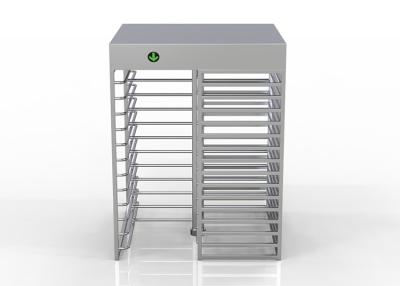 Cina Cancello girevole pieno SUS304 IP54 di altezza del rivelatore degli impiegati di riconoscimento di fronte in vendita