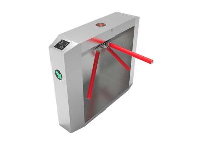 China Light Indicator IP45 SS304 Tripod Turnstile Gate 510mm Arm for sale