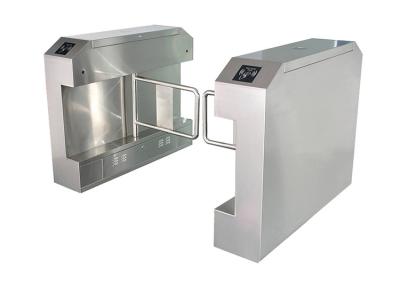 중국 IP44 바코드 rfid 판독기 보행자 변동 회전식 십자문 1.2 밀리미터 SS304 24V 판매용