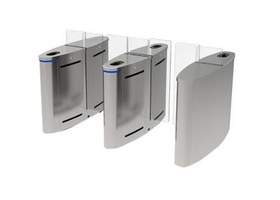 中国 SS304アクリルBLDCのモーター アクセス管理のための半分ボディ回転木戸550mmチャネル 販売のため