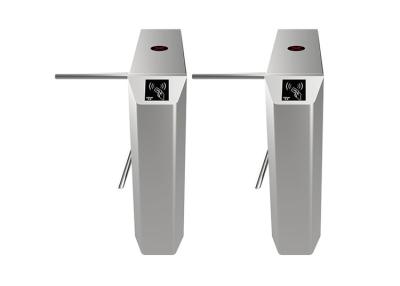 China IP44 Arm 510mm Tripod Turnstile Gate Steel Frame 0.2S Solenoid for sale