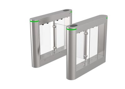 China Push Button Swing Arm Turnstile Security Access Control Turnstile Wireless Remote Control for sale