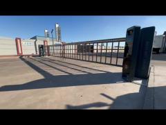 Integrated Dual Casing High Power 200W Heavy Duty Aluminium Metal Integrated Fencing Barrier Gate