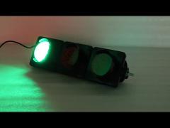 Colored Lens 100mm Red Yellow Green LED Traffic Light