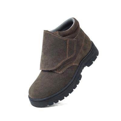 China Brand New Leather Welding Safety Shoes Price for sale
