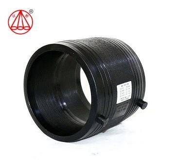 China HDPE Electrofusion Coupler / Coupling ,total raw matrial ,normal in black for sale