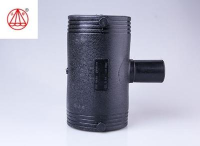 China HDPE Electrofusion Reducing Tee ,total raw matrial ,normal in black for sale