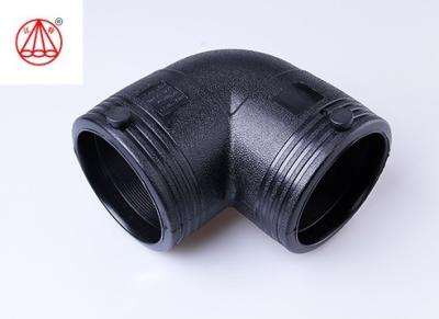 China HDPE Electrofusion 90 Degree Elow ,total raw matrial ,normal in black for sale