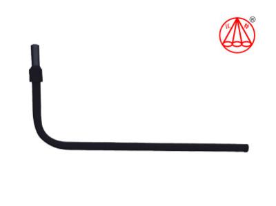 China PE Steel Transition Pipe Elbow ,total raw matrial ,normal in black for sale