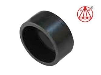 China HDPE Socket Fusion End Cap / Pipe End / Pipe Cap ,total raw matrial ,black for sale