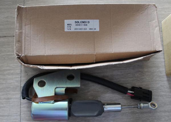 Quality Engine Solenoid 12V 24V Fuel R140-7 Solenoid Valve 3991168 SA-4941-24 4BT3.9-G2 for sale