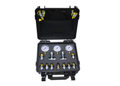 China Excavator Spare Parts Hydraulic System Diagnostic Testing Kit Digger Pressure Gauge for sale