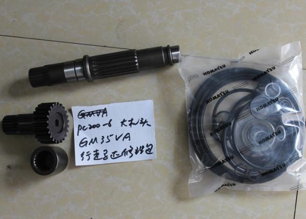 Quality PC200-6 Excavator Hydraulic Parts , GM35VA Travel Motor Drive Shaft Seal Kit for sale
