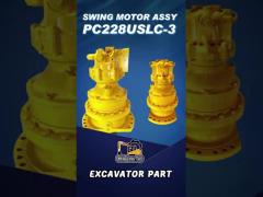 Belparts qualidade escavadeira motor de balanço assy PC228USLC-3 para Komatsu