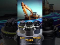 Bouwmachineonderdelen TM09 laatste aandrijving MAG85 E311 reismotor