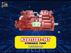 Volvo EC460 R455 Excavator Hydraulic Pump K5V160DTP-9N-17T HMK370LC-3 Main Pump Assy