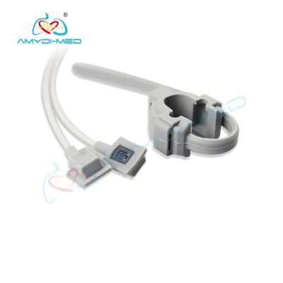 China Comprimento do cabo personalizado reusável do conector de Pin do sensor Spo2 15 de Nihon Kohden à venda