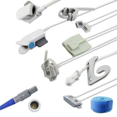 Cina Lemo Plastic Reusable SpO2 Sensor 5P Adult Finger Clip Compatible With Creative in vendita