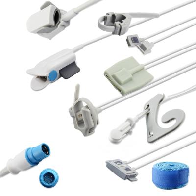 Cina TPU Gray 10ft Spo2 Finger Sensor For Siemens Drager Monitors in vendita