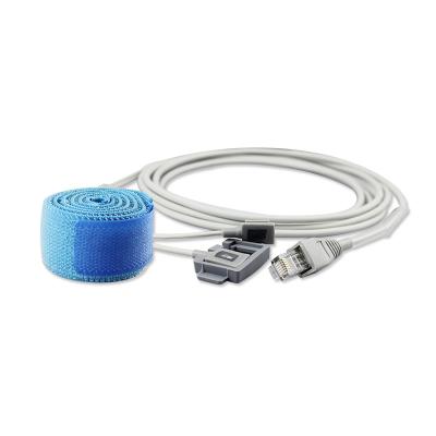 China Medical Cables Reusable Spo2 Sensor TPU 10ft Gray Adult Probe For PALCO for sale