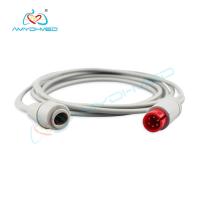 China Reusable IBP Cable 3M Length TPU Jacket Compatible Spacelabs Mindray Abbott for sale