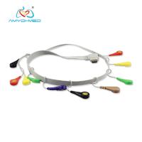 China PU DMS ECG Patient Cable 35cm Compatible Holter Machine DMS300-3A for sale