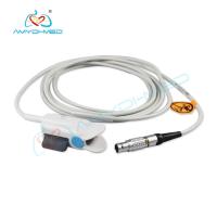 China CRITKON Reusable 7 Pin Pulse Oximeter Sensor Import Chips 3M Cable for sale