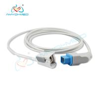 China Customized Cable Length Reusable SpO2 Sensor for Nihon Kohden BSM2351 3M for sale