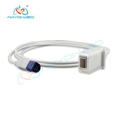 Cina Lunghezza affidabile del connettore di Pin del cavo 12 dell'adattatore di HP M1025a Spo2 2.4m in vendita