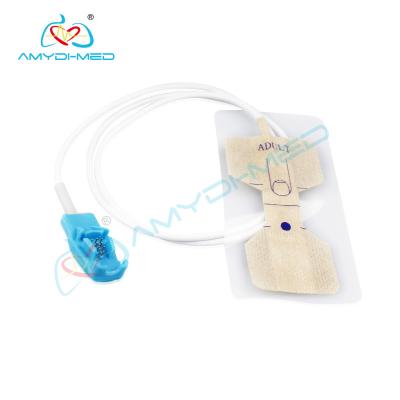 Cina Cavo compatibile del PVC di datex di impulso di 8 Pin dell'ossimetro del sensore eliminabile del dito in vendita