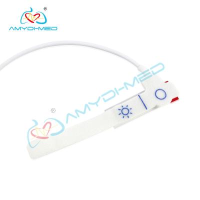 中国 使い捨て可能な新生児Spo2センサー0。9つの長さのピン コネクタ ケーブル 販売のため