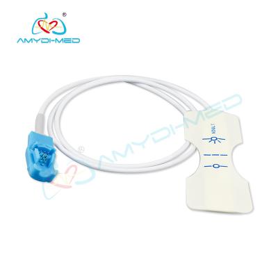 Cina Sensore di Ohmeda Spo2 di datex, materiale adulto del cavo del rivestimento di PVC del sensore Spo2 in vendita