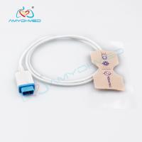 China Neonatal Disposable SpO2 Sensor 9 Pin Adhesive Type 0.9M Cable GE Compatible for sale