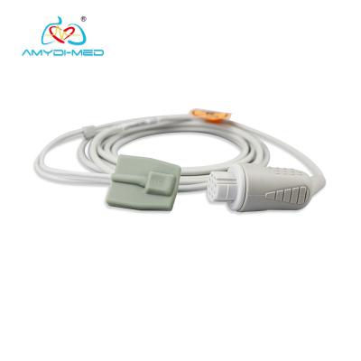 China Datex-ohmeda compatível OXY-F4-N, TS-F4-N, sensor spo2 reusável do grampo do dedo SAF-F4 à venda