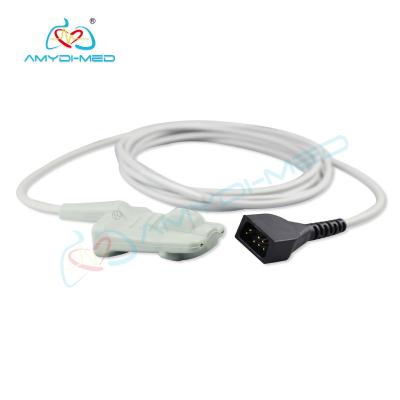 China envoltório destacável do sensor de 3M Gray Forehead Finger Clip Spo 2 reusável à venda