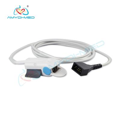 China envoltório destacável do sensor de 3M Gray Forehead Finger Clip Spo 2 reusável à venda