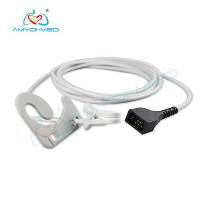China envoltório destacável do sensor de 3M Gray Forehead Finger Clip Spo 2 reusável à venda