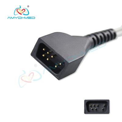 China envoltório destacável do sensor de 3M Gray Forehead Finger Clip Spo 2 reusável à venda