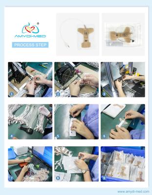 中国 新生児のためのの脈拍の酸化濃度計7Pinの使い捨て可能なSpO2センサー 販売のため